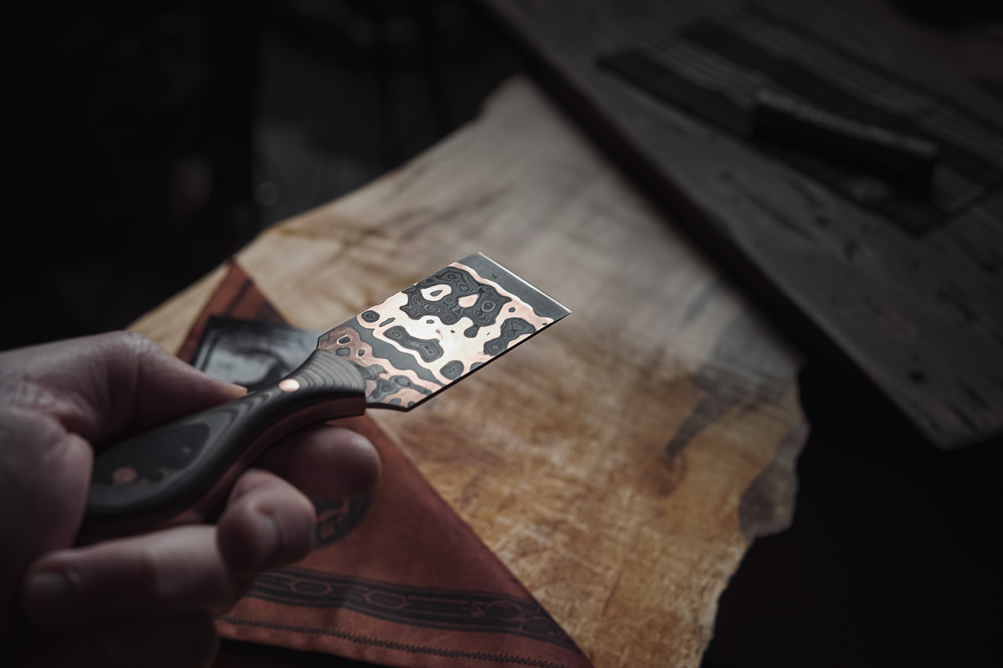 Ibex Ironworks Leather Pattern Knife 1st Impressions - Black Flag ...