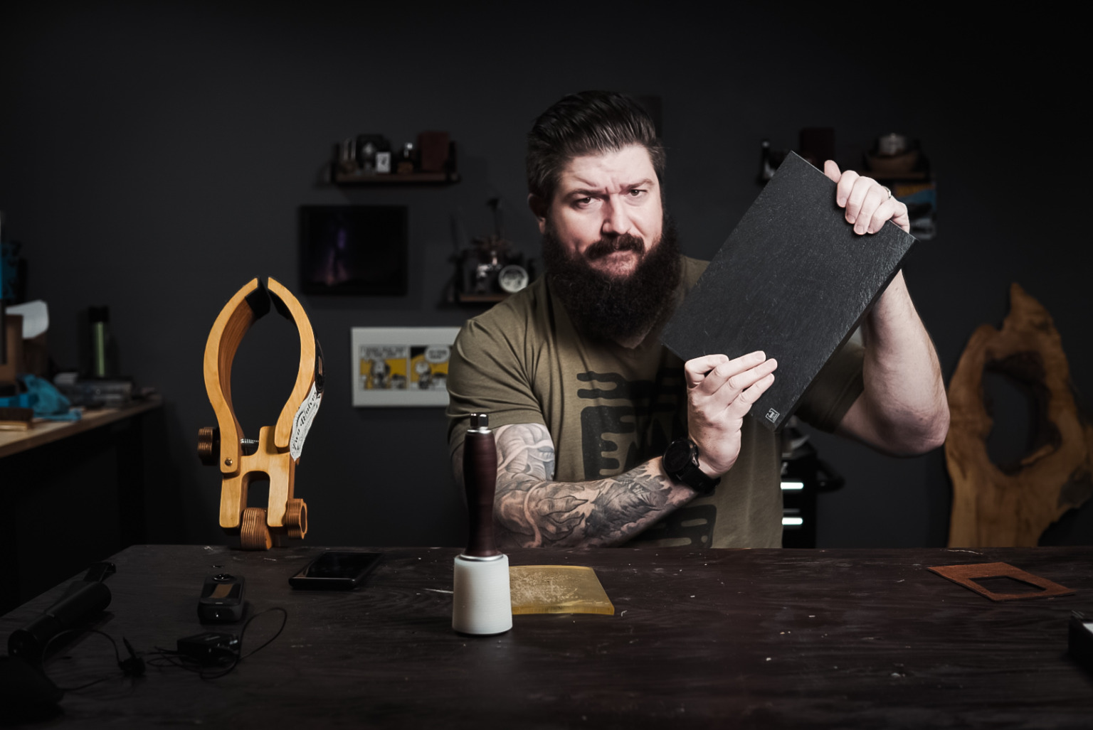 Leather Bifold Wallet - Free PDF and STL Pattern - Black Flag Leather Goods