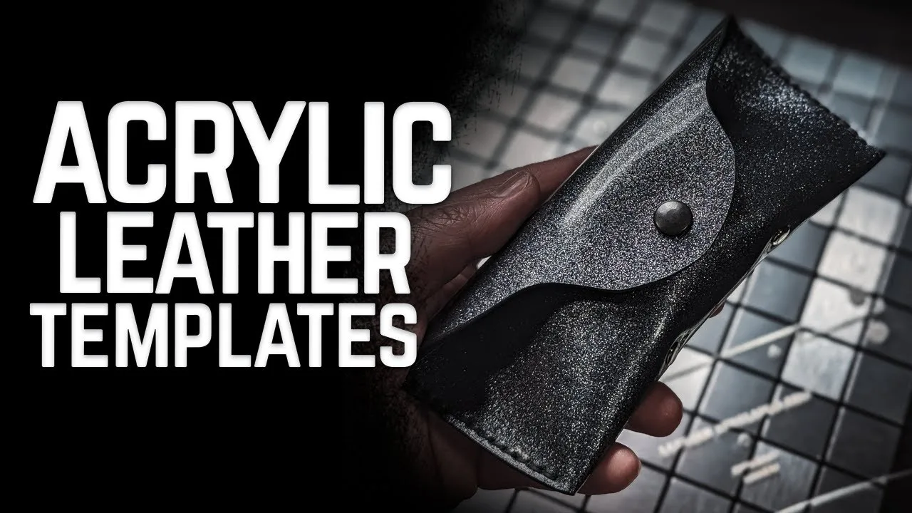 Acrylic Leather Templates Now Available from Hand & Sew - Black Flag ...